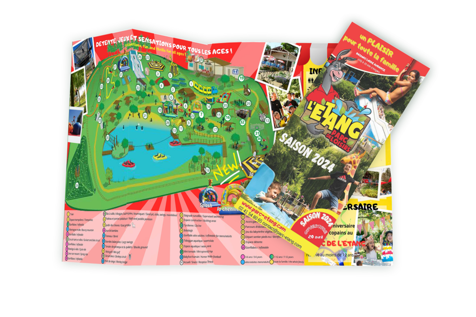 Plan du parc | Parc de l'étang